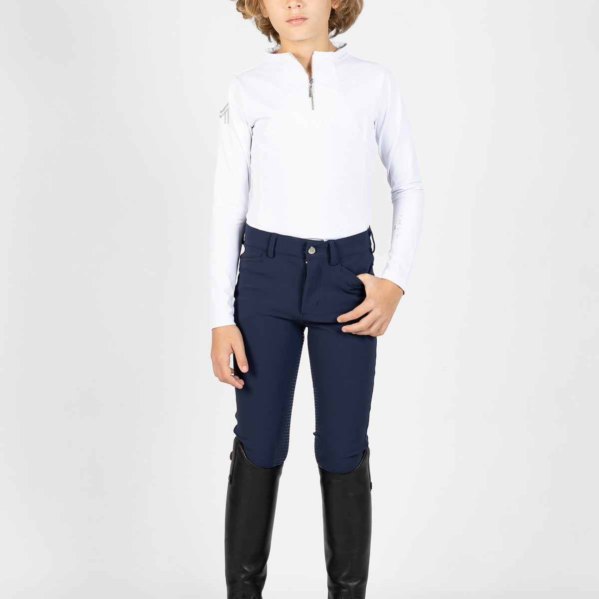 Maximilian Young Rider Performance Breeches Navy – Impulsion Elite ...