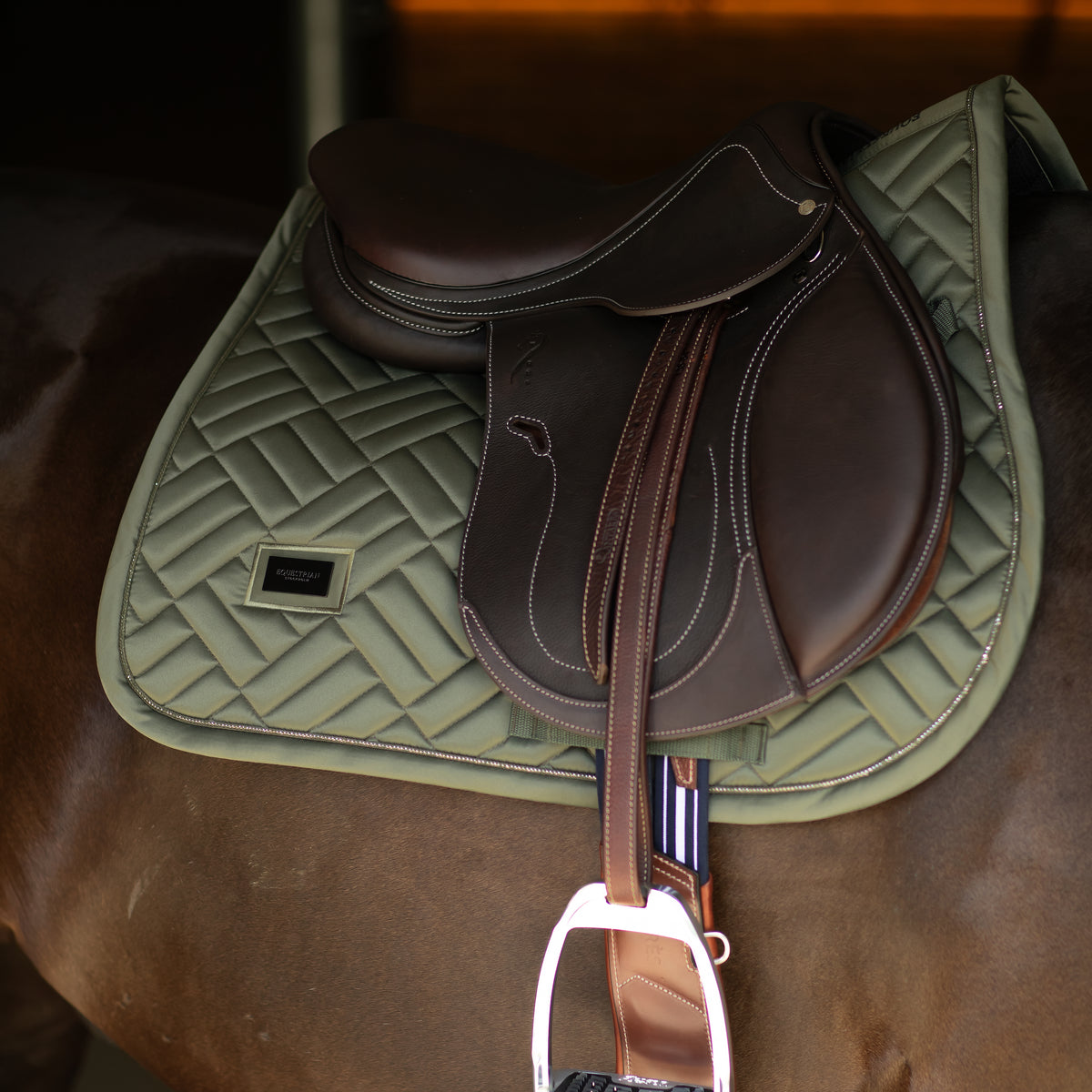 Equestrian Stockholm Modern Jump Saddle Pad Striking Valley – Impulsion ...