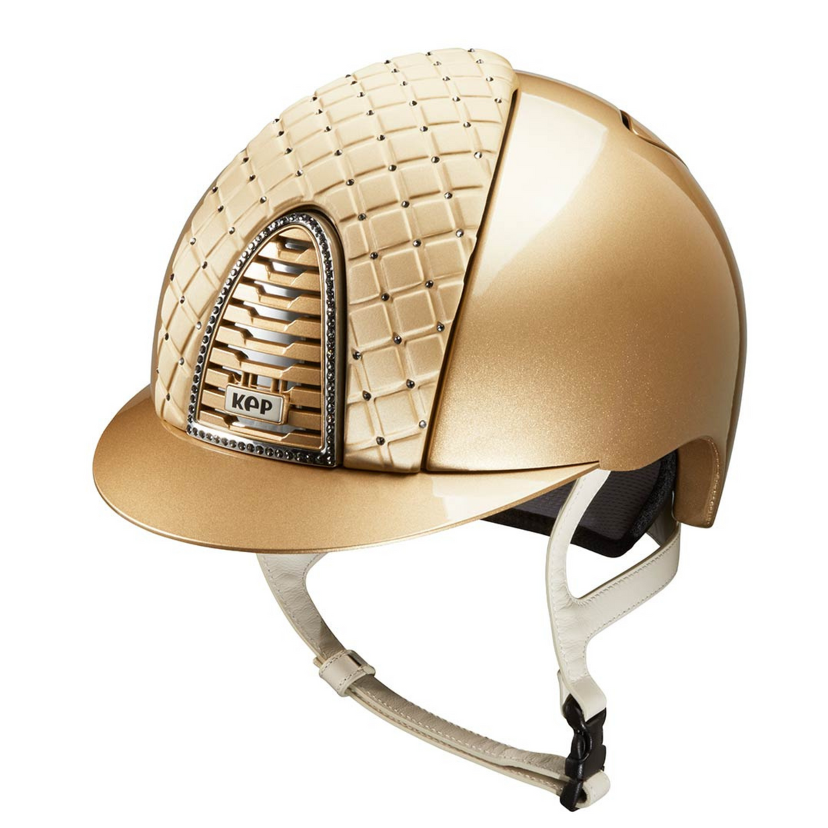 KEP Cromo 2.0 Helmet Metal Sand - Satin Milano Cross Front Panel with ...