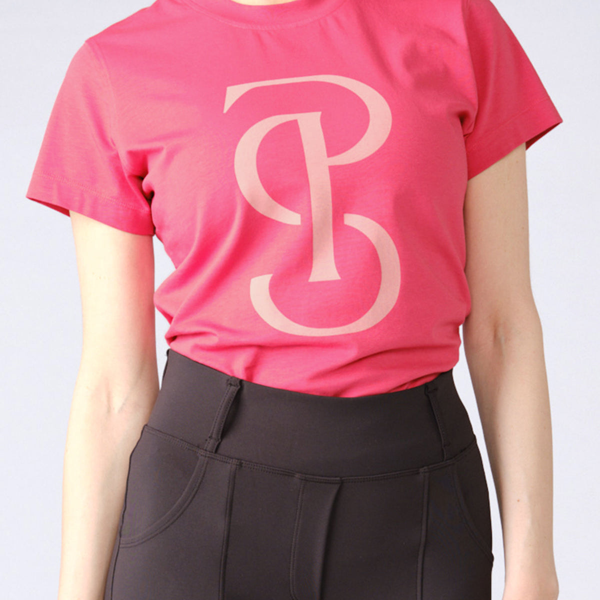 PS of Sweden Signe Cotton T-Shirt Berry Pink – Impulsion Elite Equine Wear