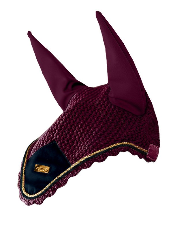Equestrian Stockholm Ear Bonnet Purple Gold – Impulsion Elite Equine Wear